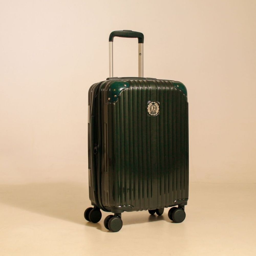 Mala De viagem Pequena De Bordo 10 kg Policarbonato + Abs Unika Verde